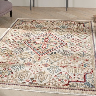 Nourison Karisma Traditional Floral Area Rug - Bed Bath & Beyond - 32955875