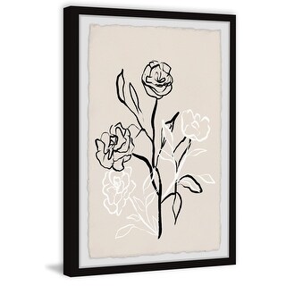 'Faint Shadows' Framed Painting Print - Bed Bath & Beyond - 36081602