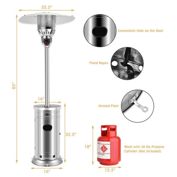 Heater with Simple Ignition System - Bed Bath & Beyond - 39014417