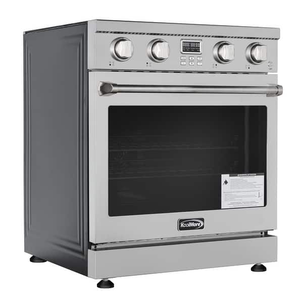 30 Inch Professional Electric Range in Stainless-Steel (KM-EPR-30AP-SS ...