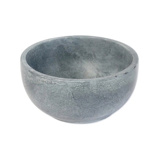 Med. Soapstone Round Bowl 6"Dia - Grey - Bed Bath & Beyond - 40904069