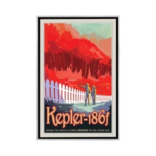 iCanvas "Kepler-186f" by NASA Framed - Bed Bath & Beyond - 37678329