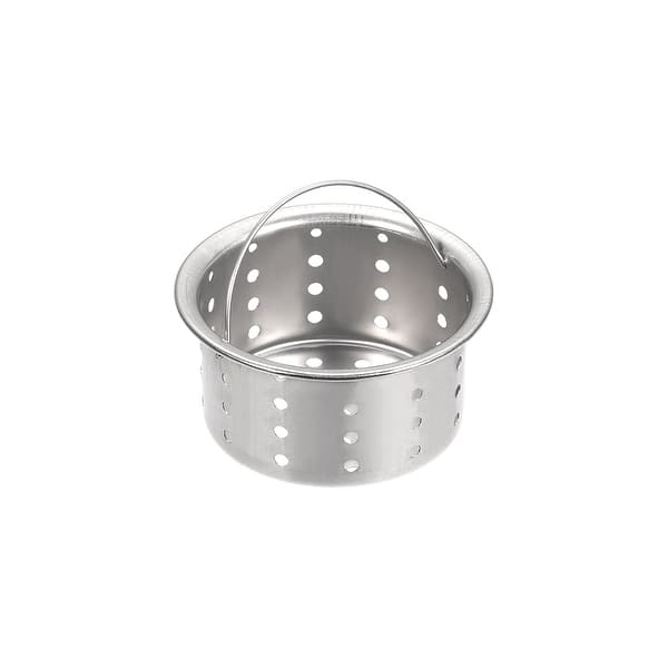Basin Sink Strainer Basket with Handle Stainless Steel 79mm Diameter ...