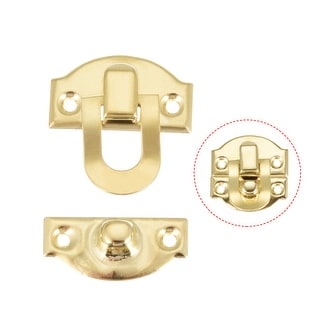 Box Latch Small Size Golden Decorative Hasp Jewelry cases Catch 50 Set ...