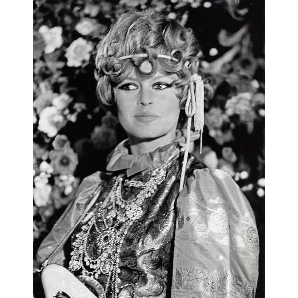 Brigitte Bardot wearing a headband Photo Print - Bed Bath & Beyond ...