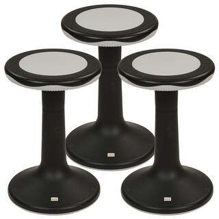 Kaplan Early Learning 20" K'Motion Stool Set - Black - Bed Bath ...