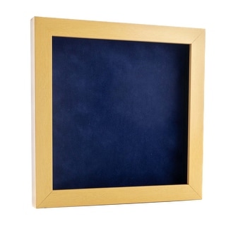 12x12 Shadow Box Frame Natural Wood | 3/4" Usable Display Depth ...