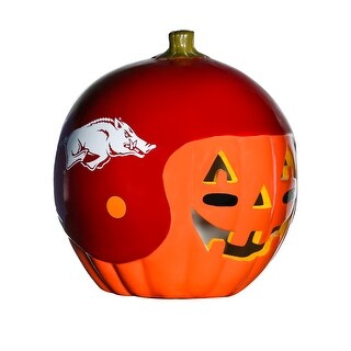 NCAA Arkansas Razorbacks Ceramic Pumpkin Helmet - Bed Bath & Beyond ...