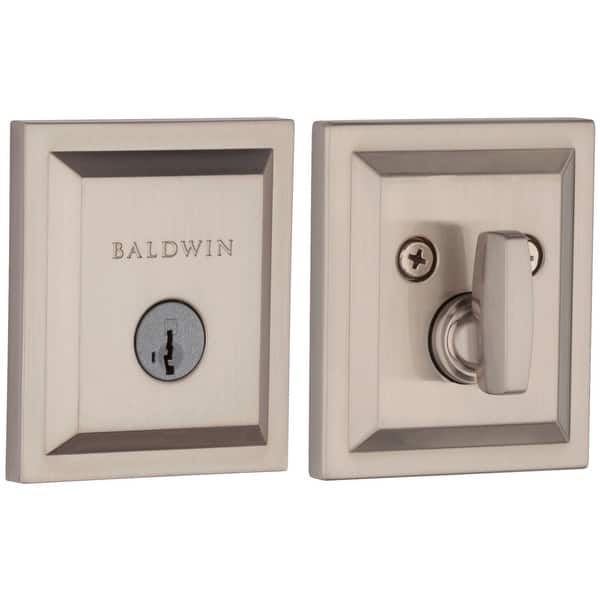 Baldwin Torrey Pines Keyed Entry Single Cylinder Deadbolt with - Bed ...