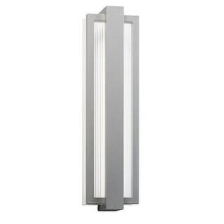 Harbur Lighting LED Outdoor Wall Mount Sedo Platinum - Exact Size - Bed ...