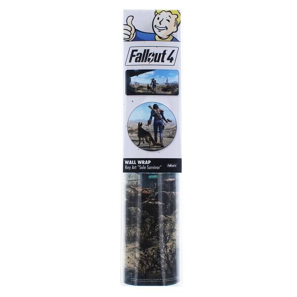 Fallout 4 "Sole Survivor & Dogmeat" (Female) Key Art Wall Wrap - Multi ...
