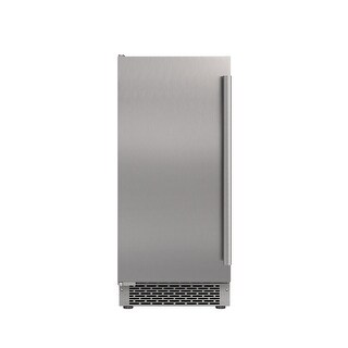 Avallon 15 Inch Wide 26 Lbs. Built-In / Free Standing Ice Maker with ...