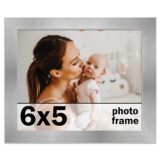 6x5 Frame Stainless Steel Silver Picture Frame - Modern Photo Frame ...