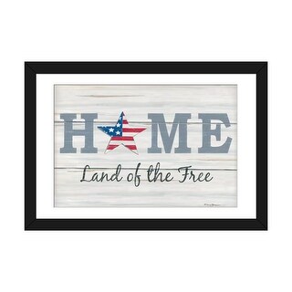 iCanvas "Home - Land of the Free II" by Deb Strain - Bed Bath & Beyond ...