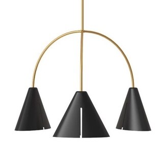 Generation Lighting KC1113-L1 Cambre 3 Light 32" Wide LED Pendant - Bed ...