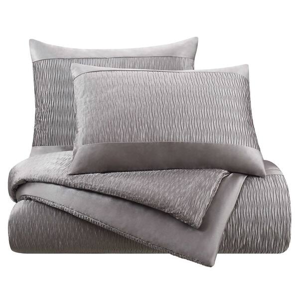 Martex Desiree Silver Comforter Set - Bed Bath & Beyond - 38265449
