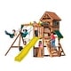 Swing-N-Slide Jamboree Fort Wood Outdoor Swing Set - 13' W x 13' L x 9 ...