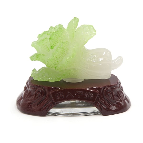 Refillable Glass Air Freshener Perfume Cabbage Shape Car Decoration ...