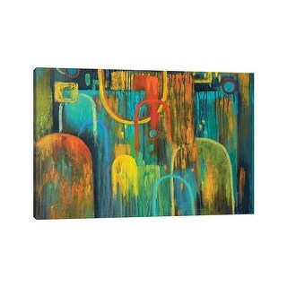 iCanvas "Box Of Happy Colors" by Shalla Javid Canvas Print - Bed Bath ...