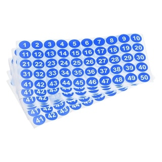 Number Stickers Number Labels, Self Adhesive Stickers for ...