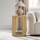 Rectangular MDF Side Table with Modern Design for Living Room and ...