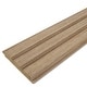 Industry Tile Luxe Acoustic Delphi Oak 3D Slat Panel Wall Profile - MDF ...
