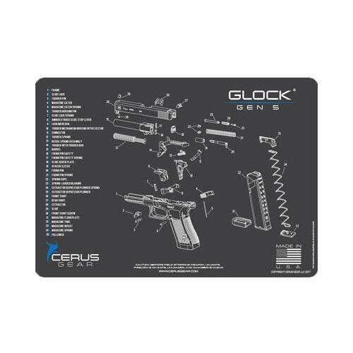 Cerus gear hmglkg5schgry cerus gear 3mm promats 12x17 glock gen5 ...
