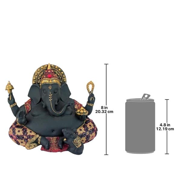 Design Toscano Sitting Lord Ganesha with Big Belly Hindu Elephant God ...