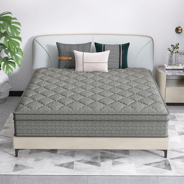 14 Inch Hybrid Mattress in a Box with Gel Memory Foam On Sale Bed Bath Beyond 40768756