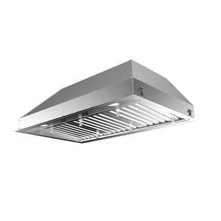Faber INPL3622NB-B Inca Pro Plus 36 Inch Wide Insert Range Hood - Bed ...