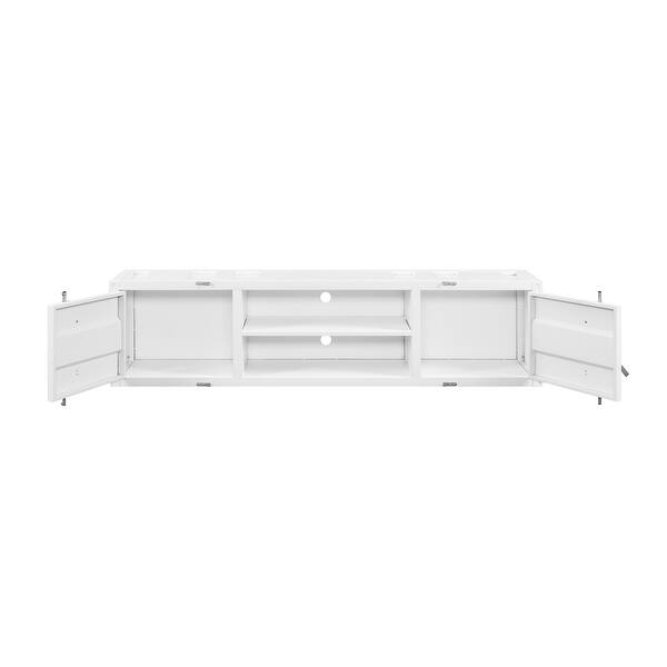 ACME White Entertainment Cente TV Console/Entryway/TV Stands/Side ...