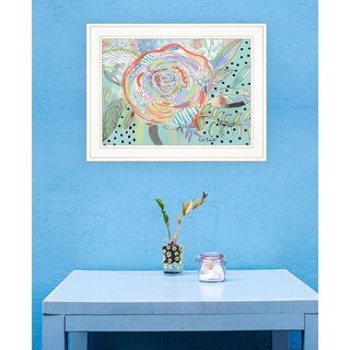 TrendyDecor4U Traditional "Bloom for Yourself" Framed Print Wall Art by ...