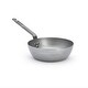 de Buyer MINERAL B Carbon Steel Country Fry Pan - 9.5" - Ideal Deep ...