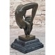 Female Contortionist Acrobat Athlete Gymnast Bronze Figure Statue ...