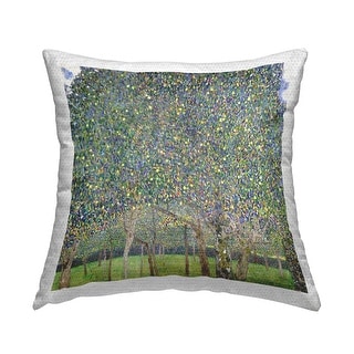 Stupell Abstract Speckled Trees Printed Outdoor Throw Pillow Design by ...