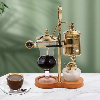 Belgian Belgium Luxury Royal Family Balance Syphon Siphon Coffee Maker ...