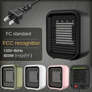 Desktop Heater Portable Office Electric Desktop Hot Blower Fan Air ...