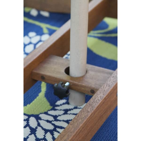 Eilaf 7 pc. Lazy Susan Set with Wicker Stacking Chairs - Bed Bath ...