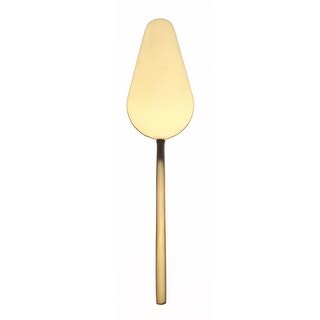 Stainless Steel w/PVD Titanium Coating Due Ice Oro Cake Server - due ...