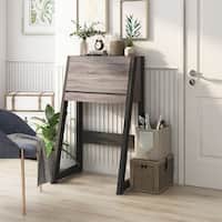 Dol Contemporary 26-inch Wood Compact Computer Desk by Furniture of ...