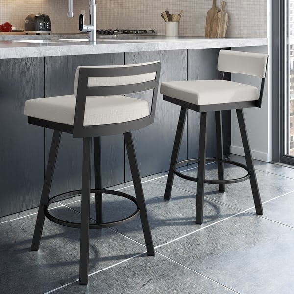 Amisco Travis Swivel Counter and Bar Stool - Bed Bath & Beyond - 24010392