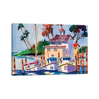 iCanvas "Shrimp And Grits" by Ellen Negley Canvas Print - Bed Bath ...