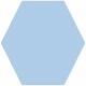 RoomMates Blue Hexagon Dry Erase Peel And Stick Wall Decals - Bed Bath ...
