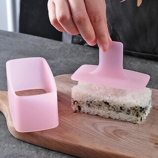 Rectangular Onigiri Rice Mold With Spoon Food Press Sushi Maker Kitchen ...