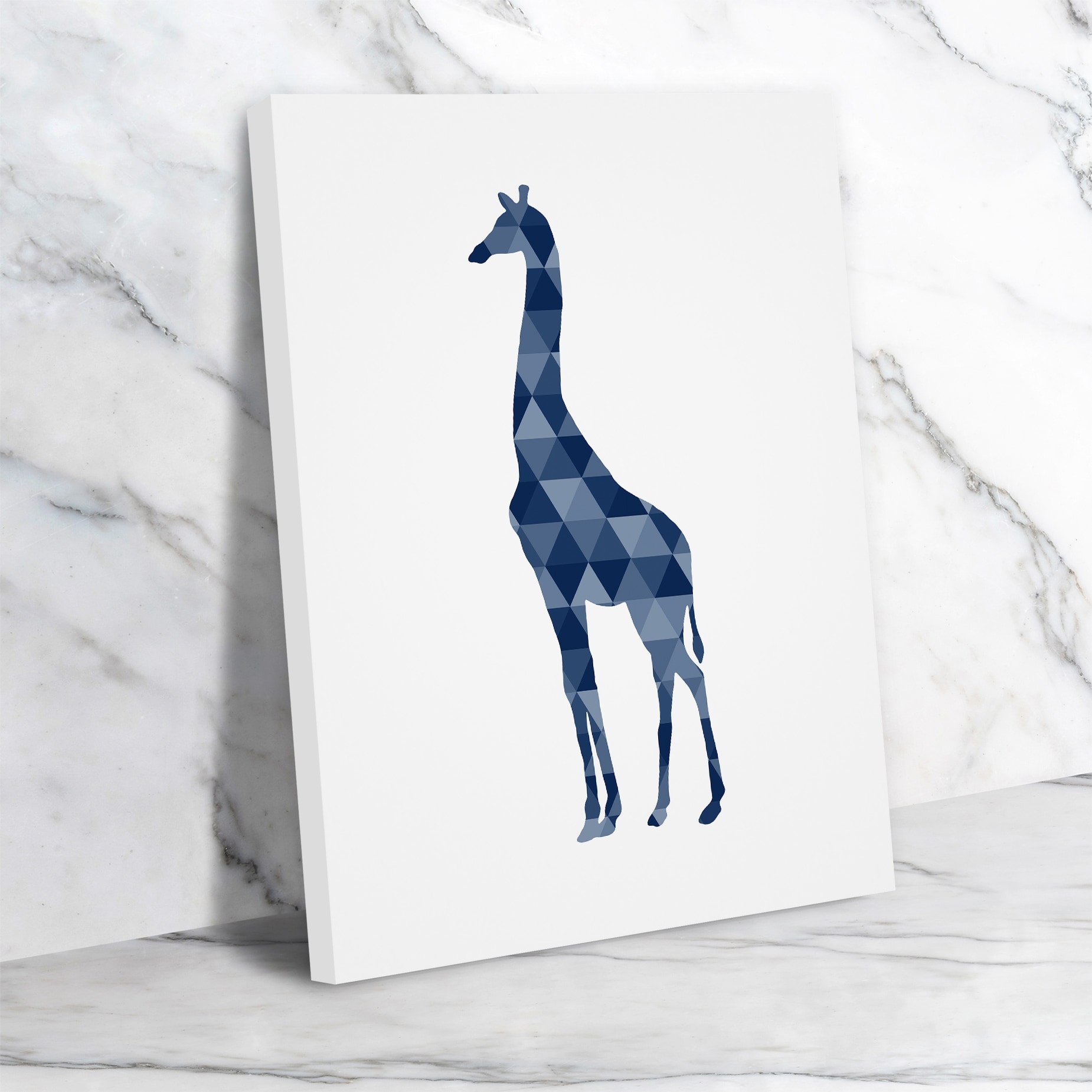 geometric giraffe