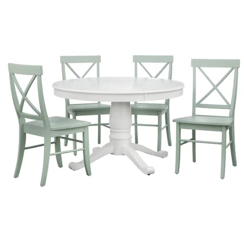 Simple Living 5-piece Dawson Dining Set - On Sale - Overstock - 12432886