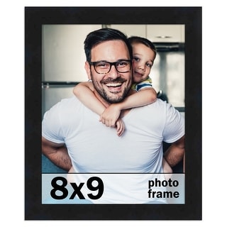 8x9 Frame Black Picture Frame - Complete Modern Photo Frame Includes ...