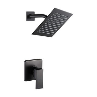 Shower mixer set, bathroom rainfall shower system with shower head - 8 ...