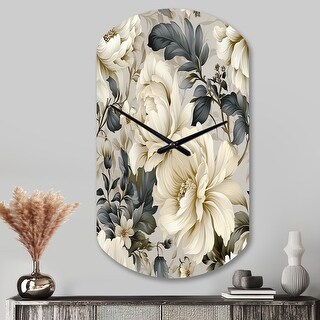 Designart - Urban Victorian Splendor Victorian Pattern - Floral Large ...