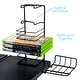 Gaming Desk, Heavy-Duty Steel-Wire Legs, Elevated Monitor Platform ...